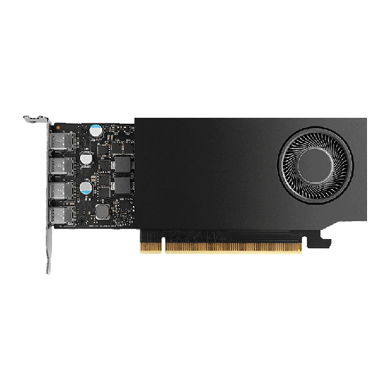 PNY NVIDIA RTX A400 VCNRTXA400ATX-PB 4 GB GDDR6 PCIe Gen 4 Graphics Ca ...