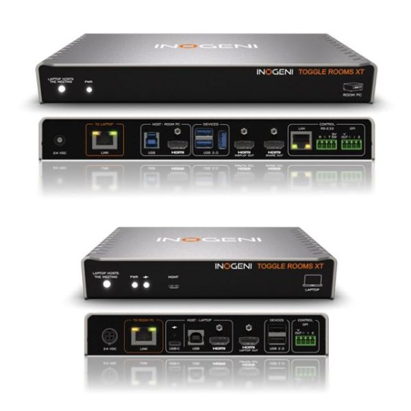 Inogeni TOGGLE ROOMS XT 3 Host Switcher For USB/HDMI W/ Extension ...