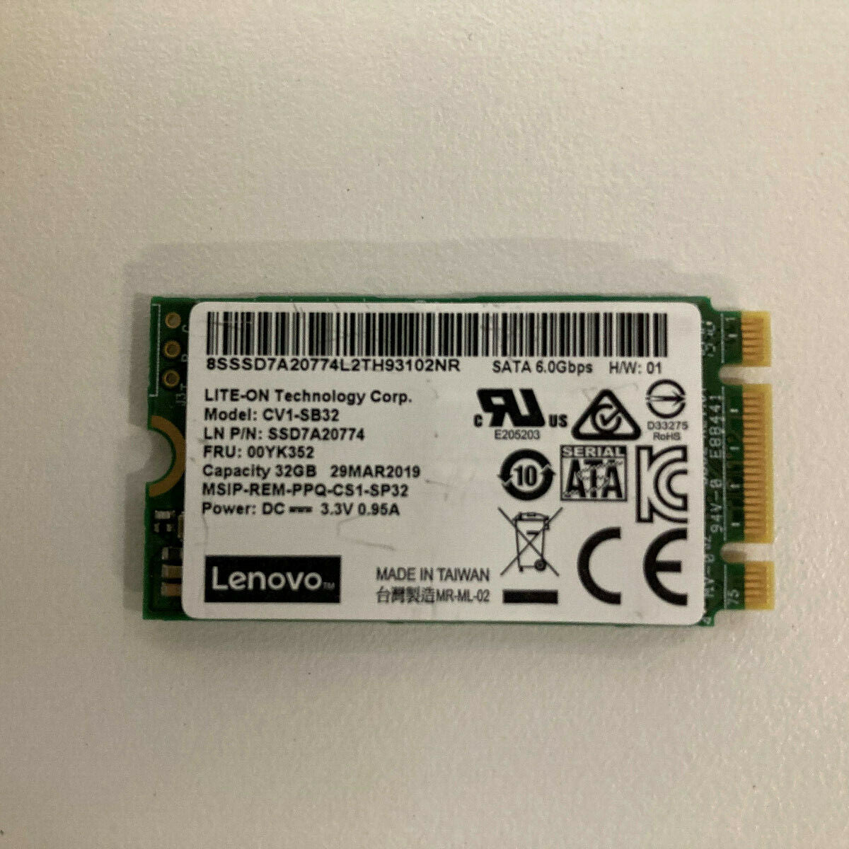 Lenovo 32 GB Internal Solid State Drive - SATA - M – Dealtargets.com