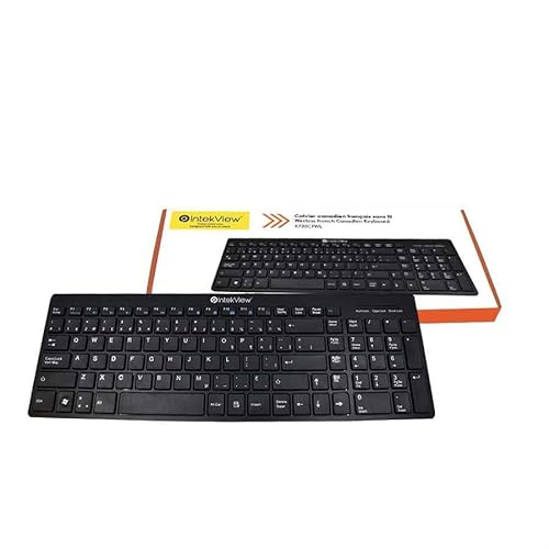 Intekview Wireless Slim Keyboard V.2 French Canadian – Dealtargets.com