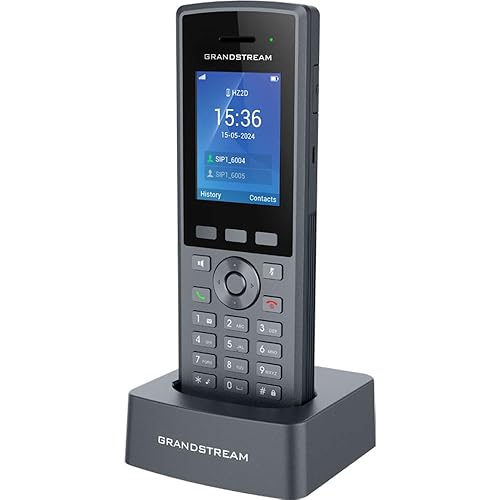 Grandstream DP735 Ruggedized High-Tier DECT Handset (DECT Base Station ...