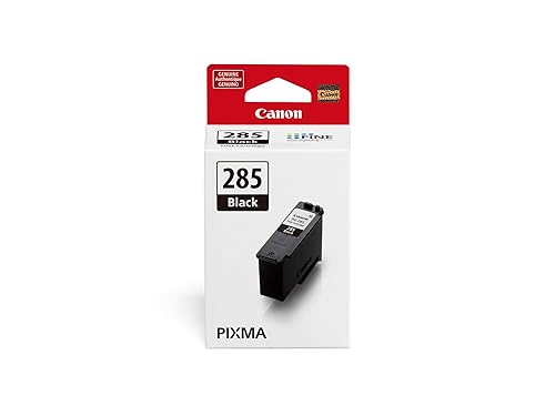 Canon PG-285 Original Inkjet Ink Cartridge - Black - 1 Pack - 7.3 mL ...