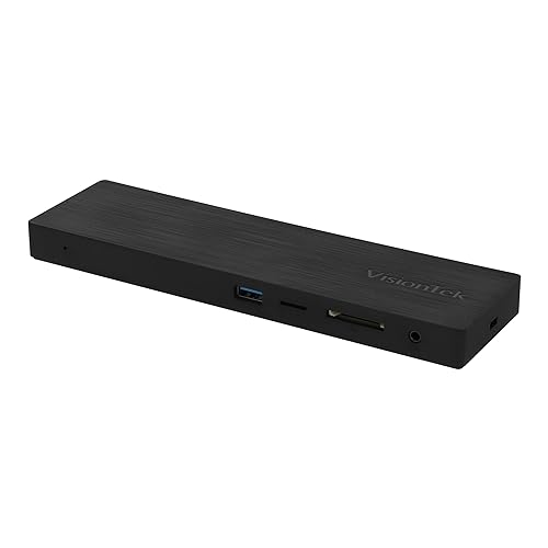 VisionTek VT2510 USB-C Docking Station - Multi Display MST Dock 100W P ...