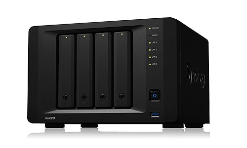 Synology 4 Bay DVA Deep Learning Video Analytics DVA3221 (Diskless ...