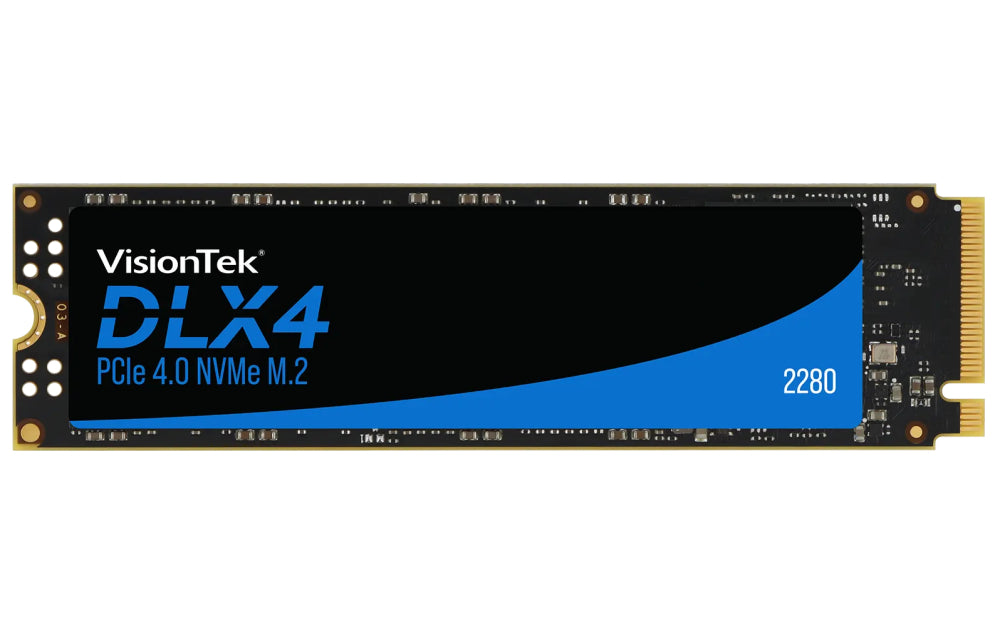 VisionTek DLX4 2280 M.2 PCIe 4.0 x4 SSD (NVMe) OPAL 2.0 SED ...