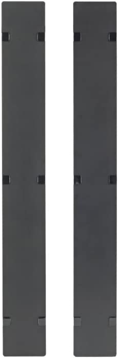 APC Rack Cable Management Panel Cover Components Other AR7581A, Black ...
