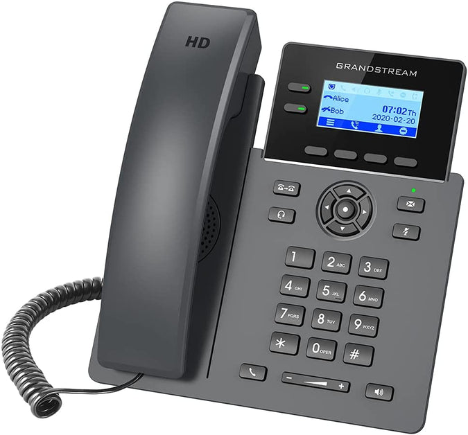 Grandstream ESSENTIAL 2-LINE MODEL, ZERO-TOUCH PROVISIONING FOR MASS D ...