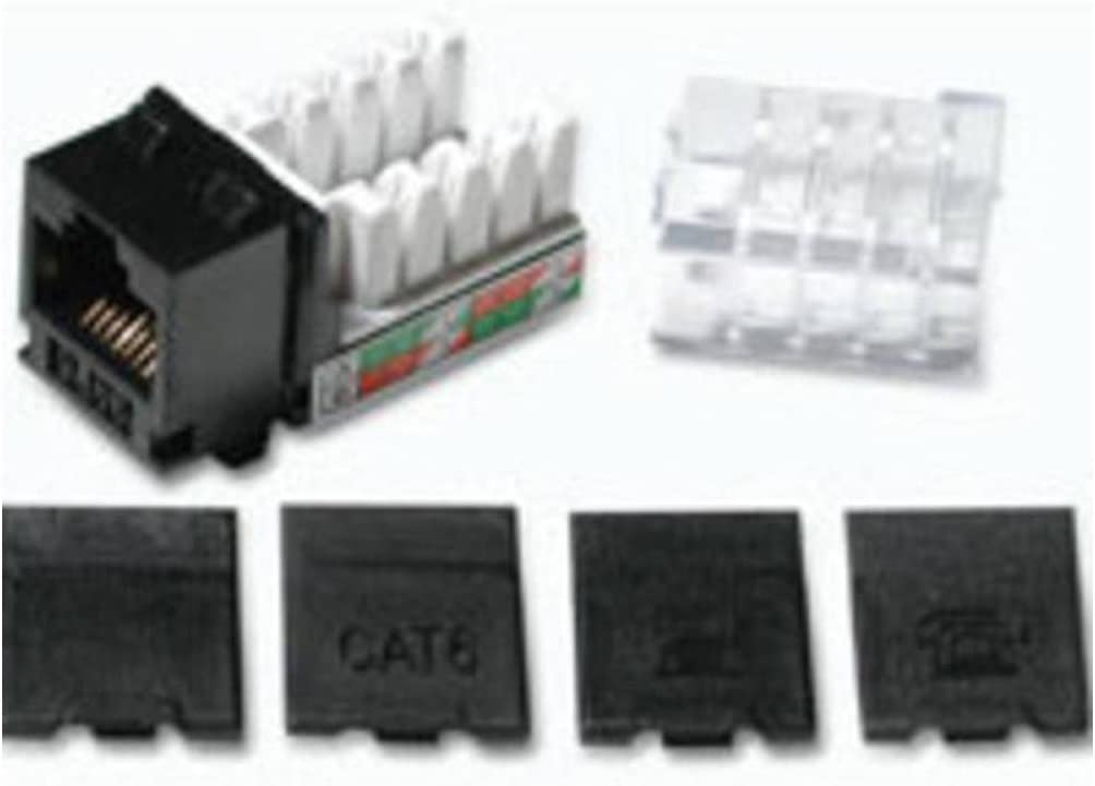 C2g/ cables to go Cat6 Rj45 Utp Keystone Jack - Black – Dealtargets.com