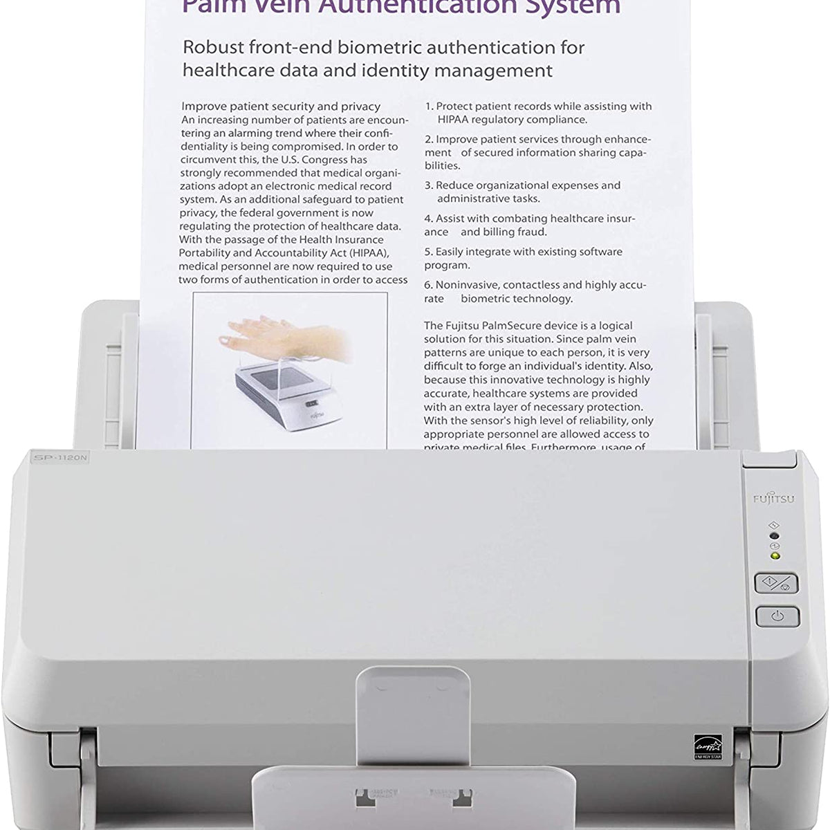 Fujitsu SP-1120N Price Performing, Network Enabled Color Duplex Docume ...